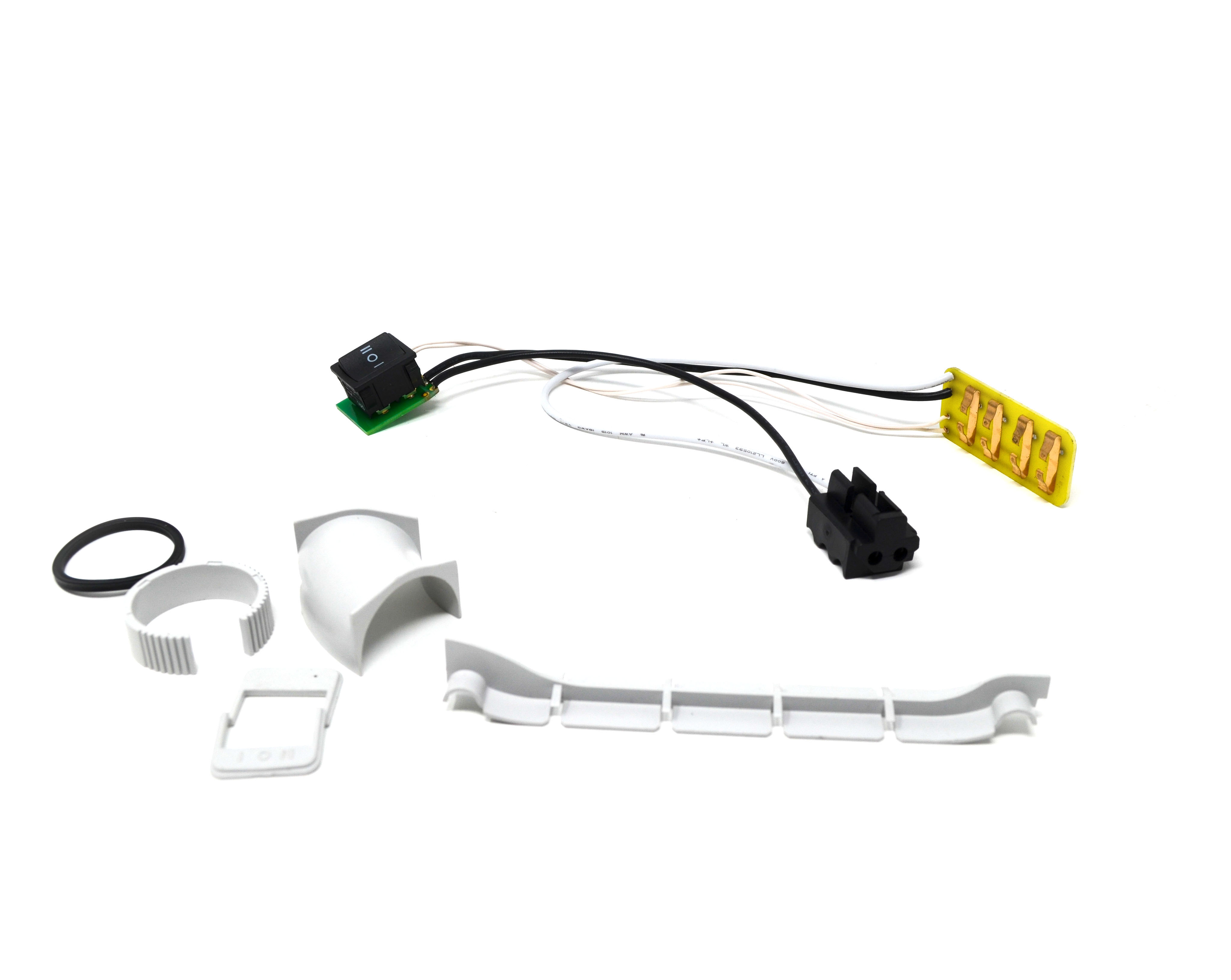 Plastiflex Dual Voltage 3 Position Switch Assembly for Gas Pump Handle ...